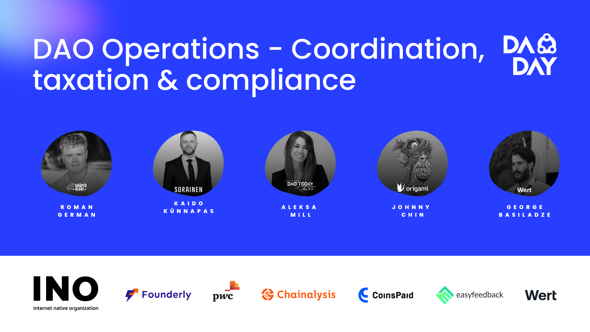 DAO Operations - Coordination, Taxation & Compliance